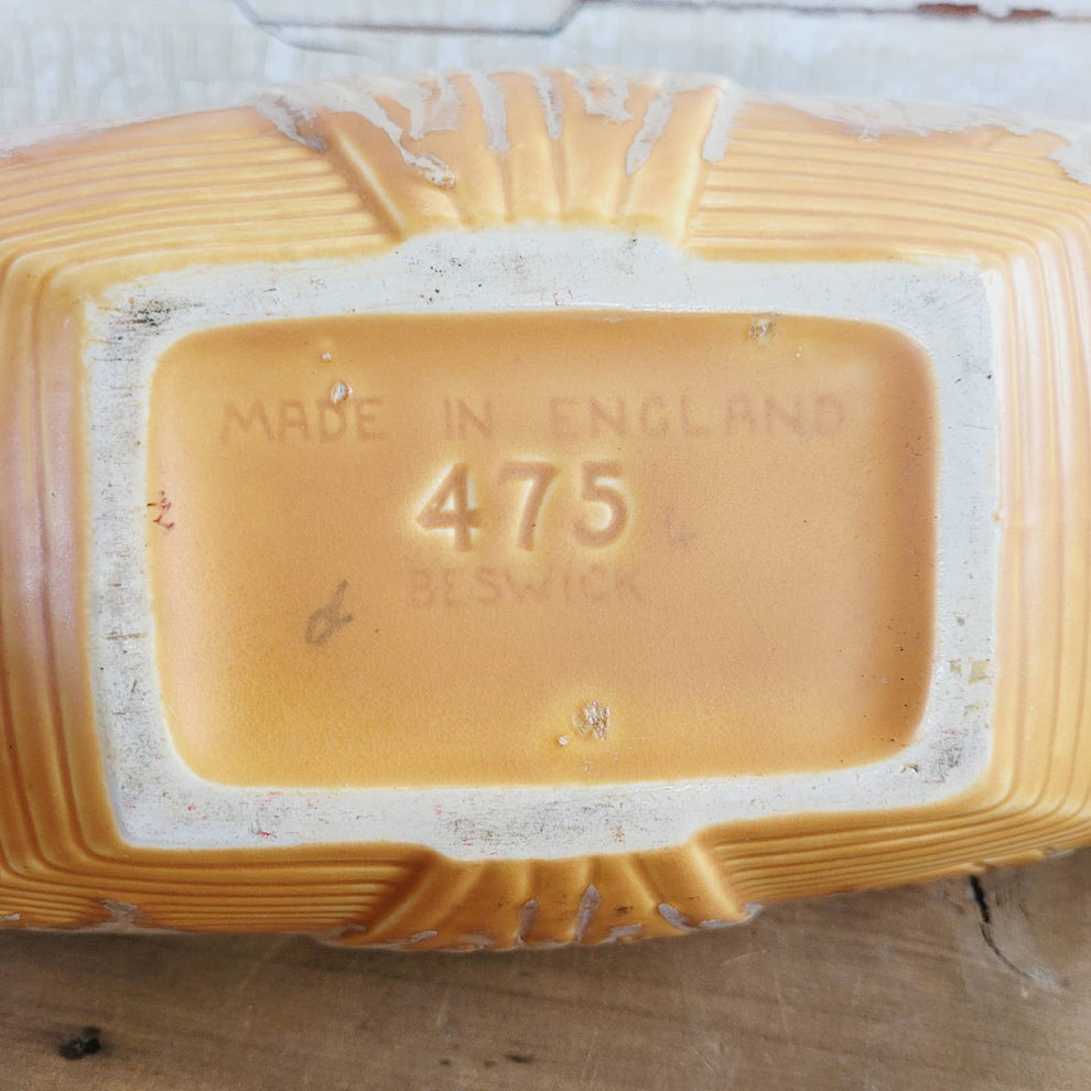 Vintage Beswick Pottery Basket Planter #475 – James and Jess' House of ...
