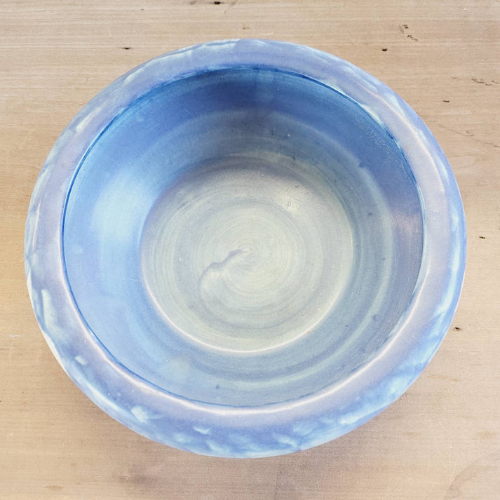 Vintage Peters Reed Pottery Bowl and Lily Pad Flower Frog Zane Ware ...